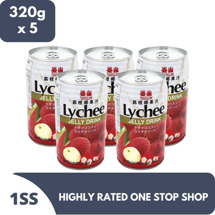 Taisun Lychee Jelly Drink 320g x 5pcs | Lazada PH