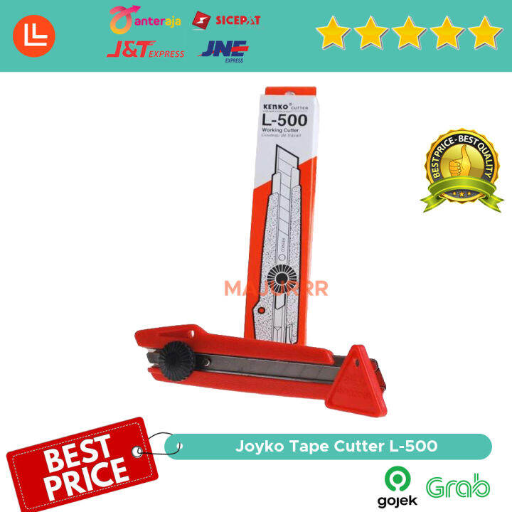 Cutter Joyko L-500 L500 Besar Pemotong Kertas 18 MM Blade Pisau Cuter ...