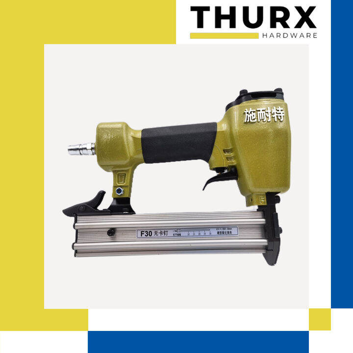 Thurx Air Tacker F30 Gun Heavy Duty Pneumatic Staple Air Nailer Nail ...