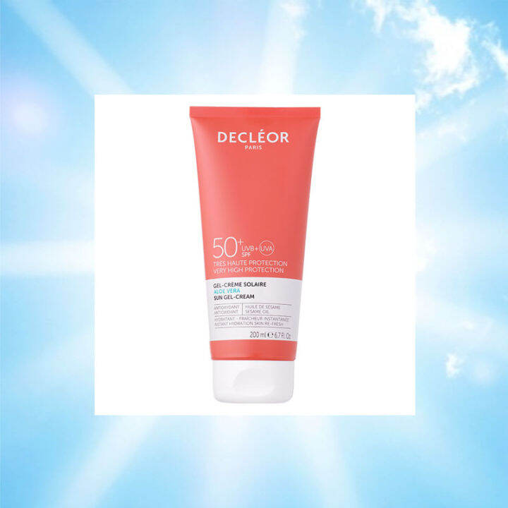 CHỐNG NẮNG CHO MẶT VÀ BODY DECLEOR ALOE VERA SUNCARE GEL CREAM 200ML ...