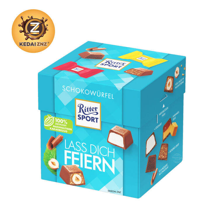 Chocolate Ritter SPORT CHOCO CUBES CELEBRATIONS 176g Coklat | Lazada