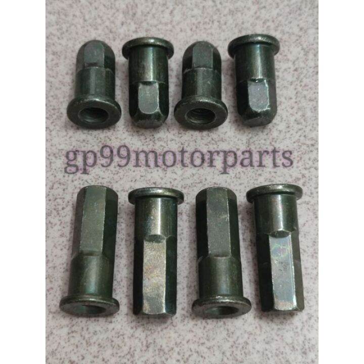 YAMAHA Y100 Y110 SS2 Y125Z RXZ HEAD NUT GREEN COLOR LONG SHORT NUT | Lazada