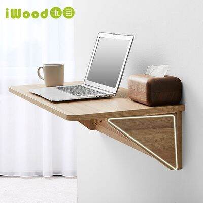 Foldable wall-mounted desk board hanging wall-mounted computer desk ...