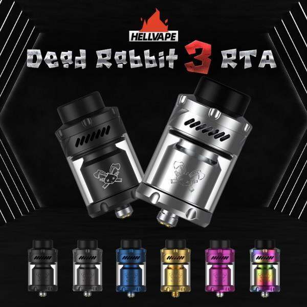 Hellvape Dead Rabbit 3 RTA Atomizer 5.5ml (25mm) | Lazada PH