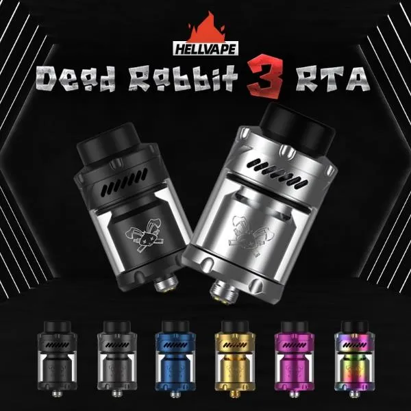 Atoposkeai Hellvape Dead Rabbit 3 RTA Atomizer 5.5ml (25mm) | Lazada PH