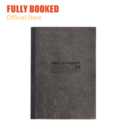 Miquelrius: A4 Horizontal Glued Notebook - Just Black | Lazada PH