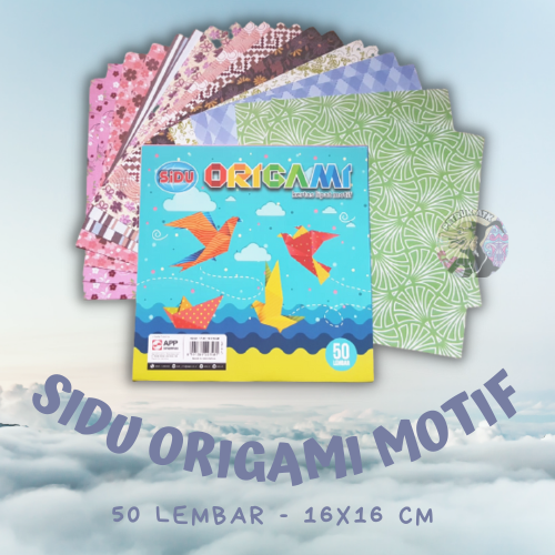 [PAK] KERTAS LIPAT SIDU MOTIF 16 X 16 ISI 50 LEMBAR / ORIGAMI* | Lazada ...