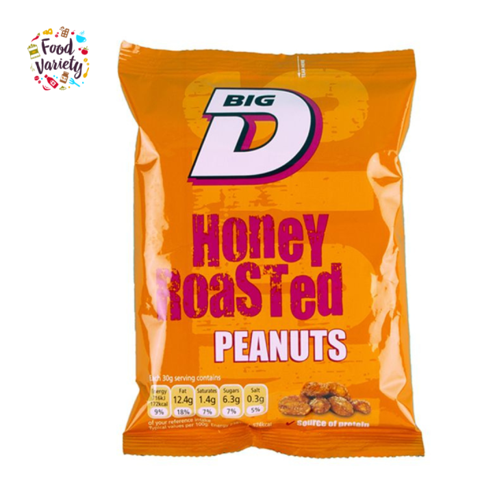 Big D Honey Roasted Peanuts 160g บิ๊กดี ถั่วลิสงอบน้ำผึ้ง 160g | Lazada ...
