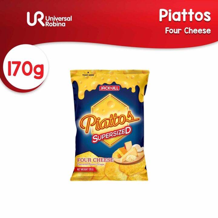 Piattos Four Cheese (170g) | Lazada PH