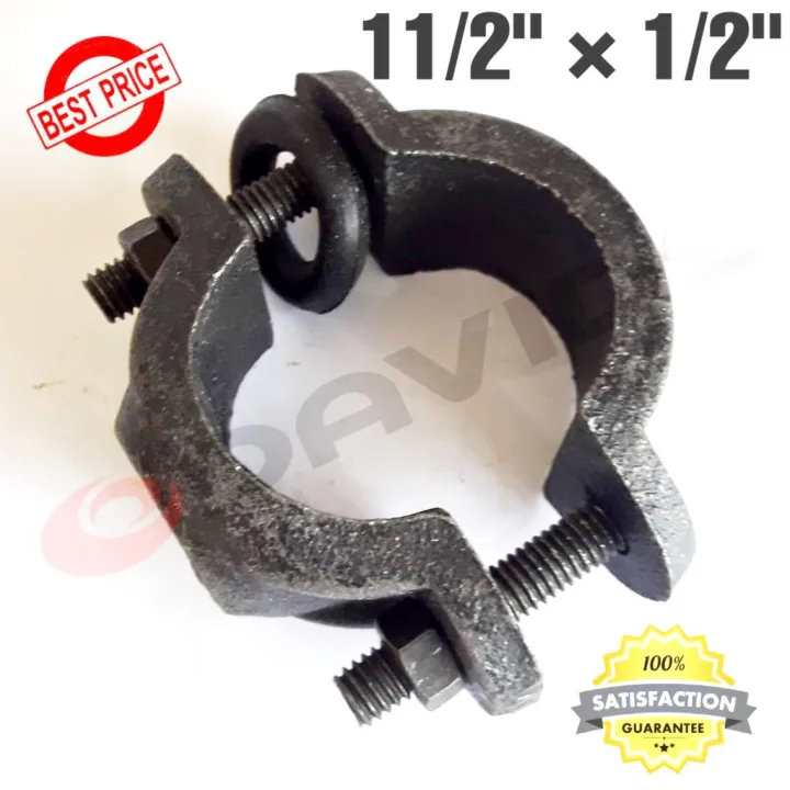 Klem Sadel Besi Pipa Sadle 1 1/2 Inch X 1/2 Inch | Lazada Indonesia