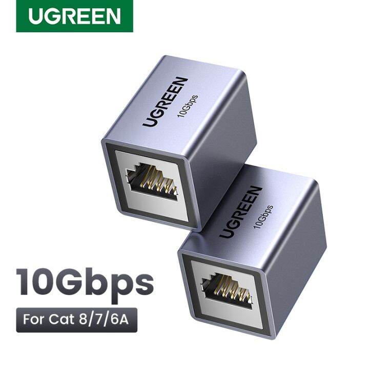 UGREEN RJ45 Connector 10Gbps Network Extender Extension for Cat8 Cat7 ...