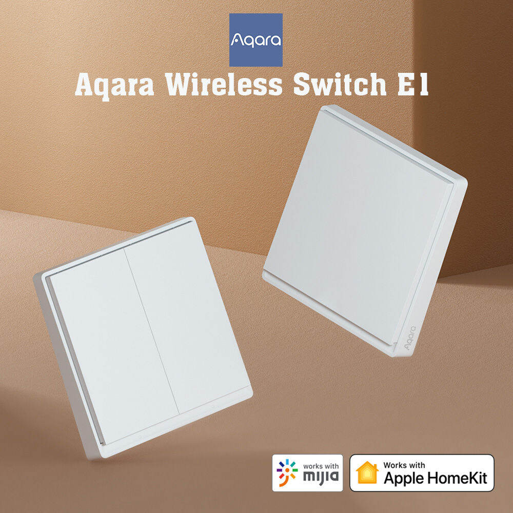 Aqara E1 ZigBee 3.0 Smart Wall Switch Wireless Smart Home Switch ...