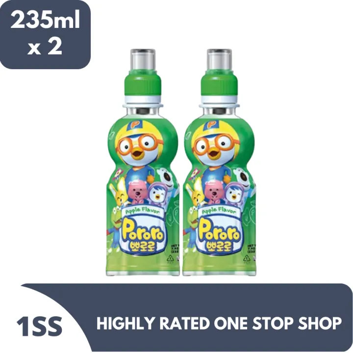 Pororo Apple Flavor Drink 235ml x 2 | Lazada PH