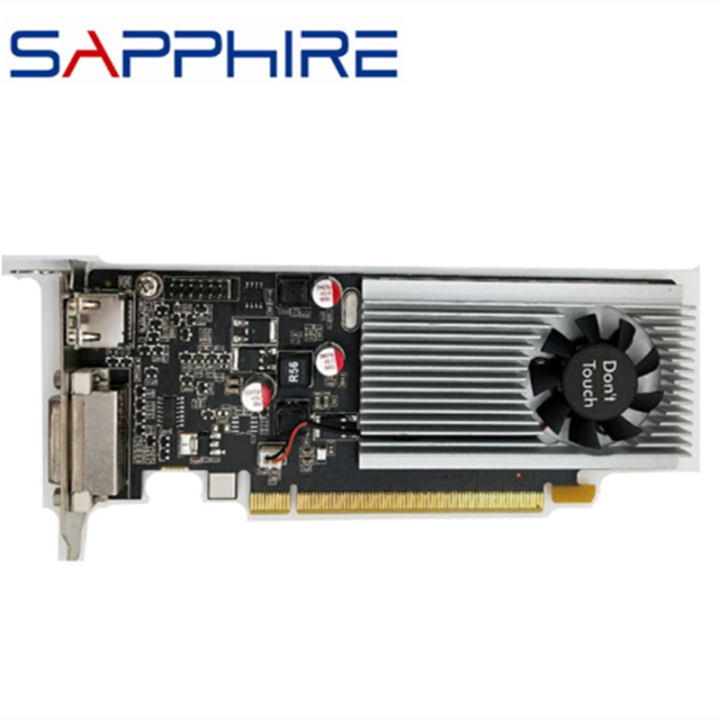 SAPPHIRE GT 705 1GB Screen Video Cards GPU For nVIDIA Geforce GT705 1GB Graphics Cards Computer ...