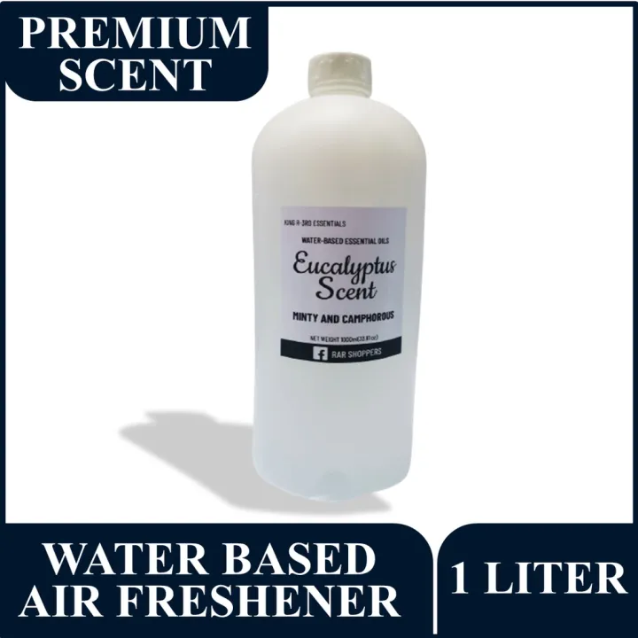 Water Based Essential Oil Air Freshener Eucalyptus Premium Scent 1 ...