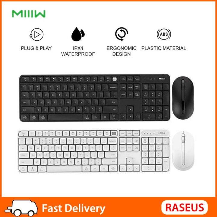 [Philippines Spot]Xiaomi MIIIW Wireless Keyboard and Mouse Set 104 Keys ...