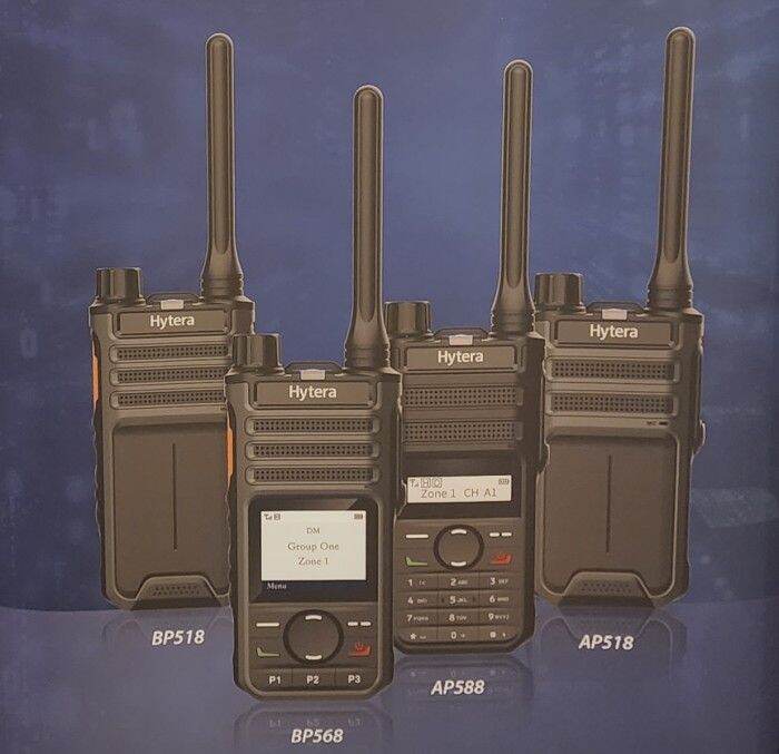 Hytera AP588 HT Single Band VHF UHF 400-470 Fast Charging HYT AP-588 ...