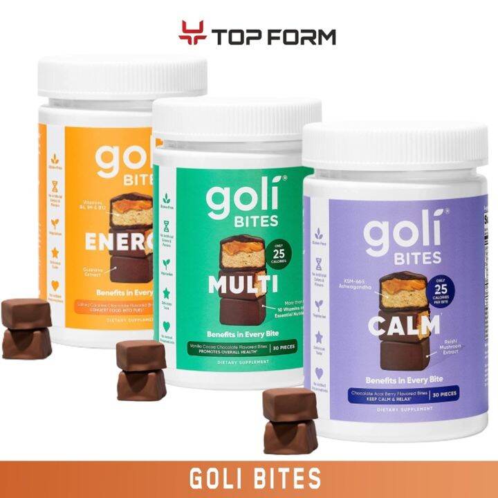 Goli Nutrition Multivitamins Bites Multi Bites / Calm Bites/ Energy ...