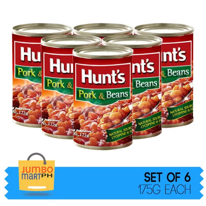 HUNT'S PORK & BEANS 175G / SET OF 6 | Lazada PH