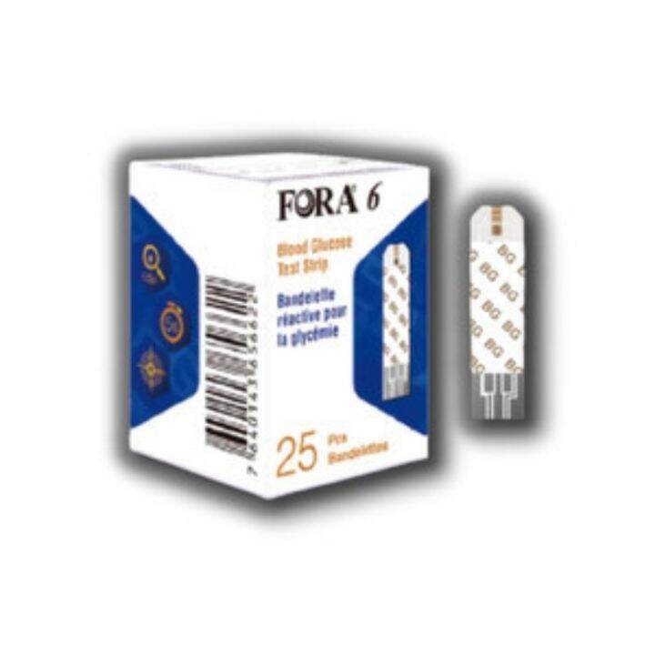 Fora 6 Plus - Strip Uji Gula Darah Blood Glucose Glukosa | Lazada Indonesia