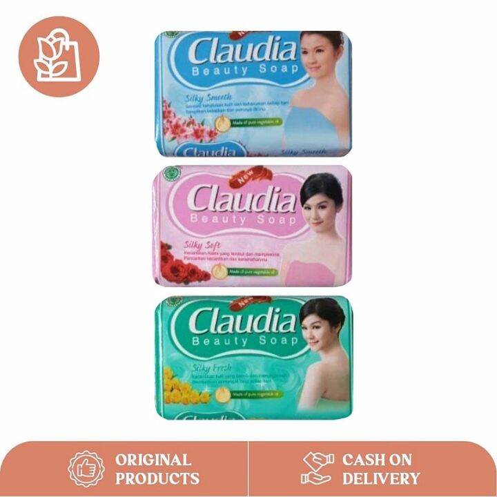 (Paket 5pcs) Claudia bar soap 60gr/sabun mandi claudia/sabun mandi ...