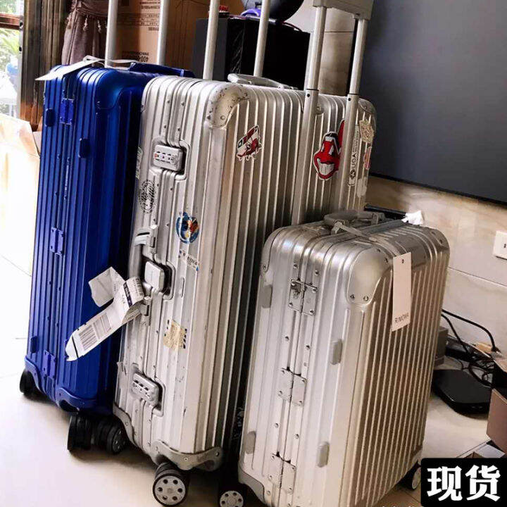 All-aluminum magnesium alloy suitcase Rimowa /rimowa universal wheel ...