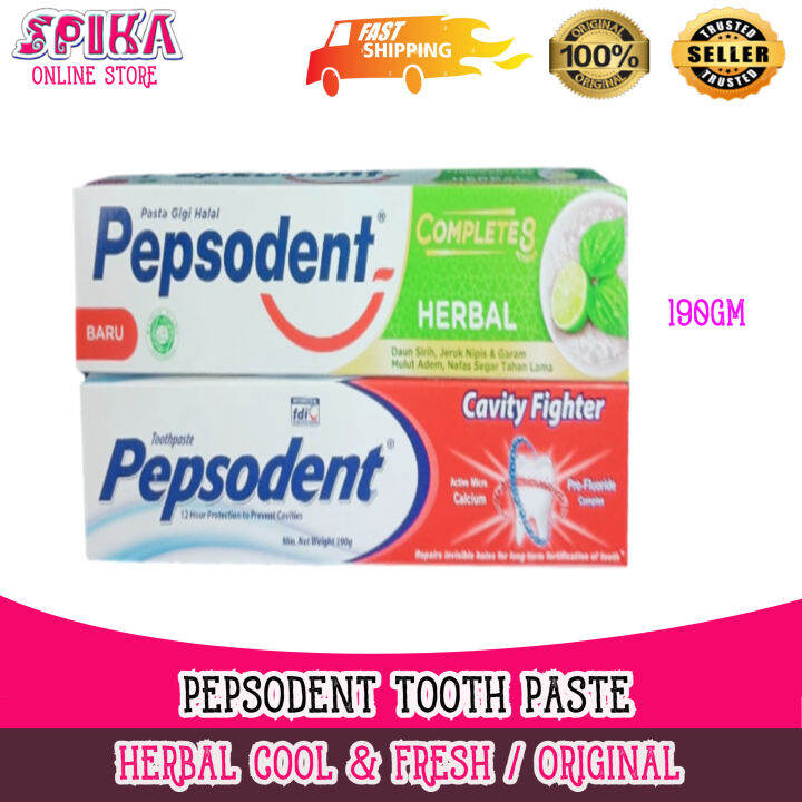 PEPSODENT TOOTH PASTE 12 HOURS CAVITIES PROTECTION 190GM | Lazada