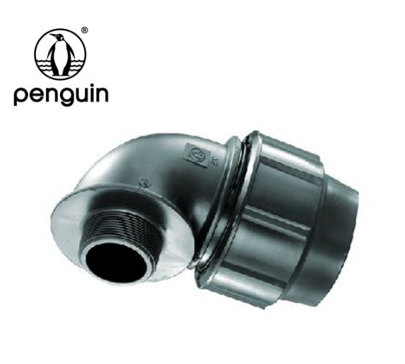 [1pieces] Male Elbow Thread Threaded Elbow Poly HDPE Fitting for ...