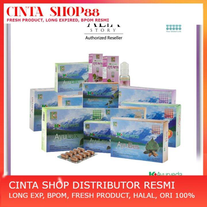 K-Ayurveda Series Lengkap (AyuLax AyuRhoids AyuLite AyuVigo AyuVita ...