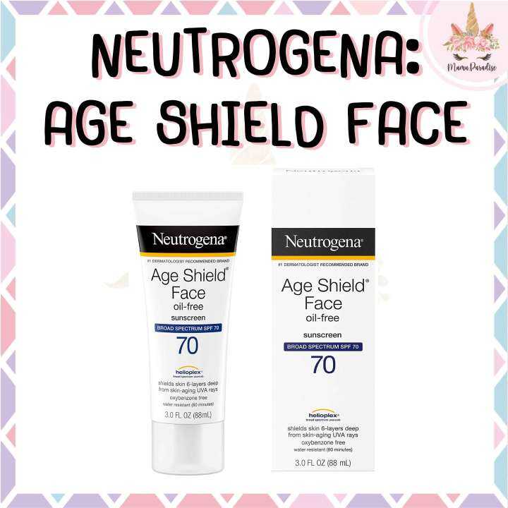 *พร้อมส่ง/ของแท้‼️* Neutrogena Age Shield/ Invisible Daily/ Clear Face ...