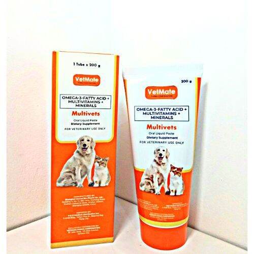 [RCG AGRIVET] Vetmate Multivets 200g Oral Liquid Paste for Dogs and ...