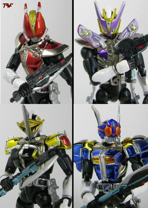 Mô hình Bandai SHS Kamen rider Den-o all 5 form set - Souchaku henshin ...