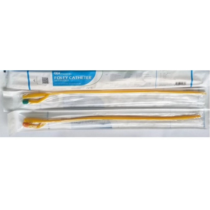 Foley Cateter Gea Selang Kencing Gea Foley Catheter Gea 2 way Satuan ...