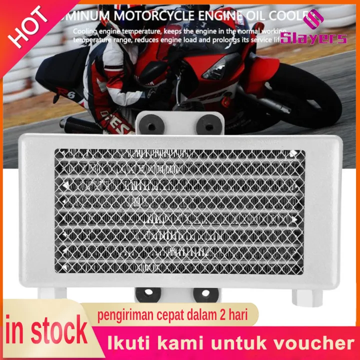 Upgrade 125Ml Sepeda Motor Mesin Pendingin Minyak Pendingin Radiator ...