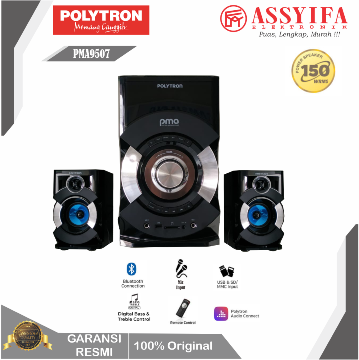SPEAKER AKTIF POLYTRON PMA 9507 | Lazada Indonesia