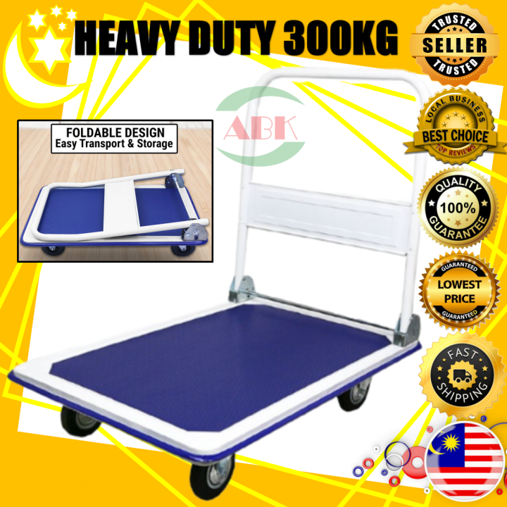 NIETZ BELWAY HEAVY DUTY 4 WHEEL HAND TRUCK TROLLEY KERETA TOLAK 4 TAYAR ...