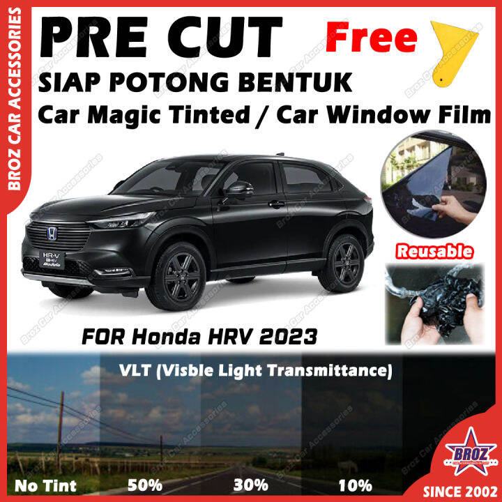 For Honda HRV 2023 New Gen Magic Tinted Removeable and Reusable Car ...