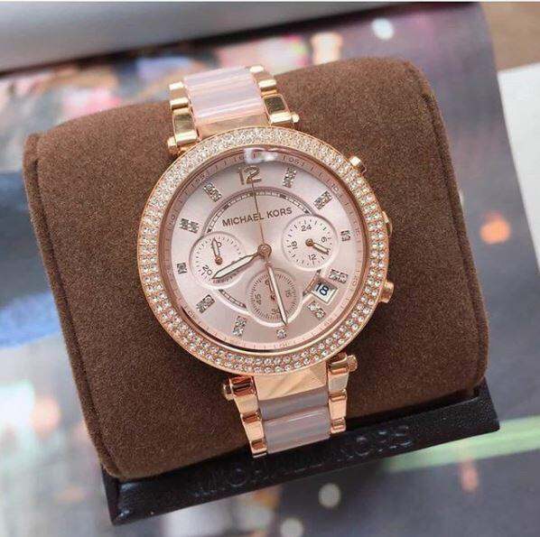 Parker Blush Dial Women's Watch - MK5896 Michael Kors | Lazada PH