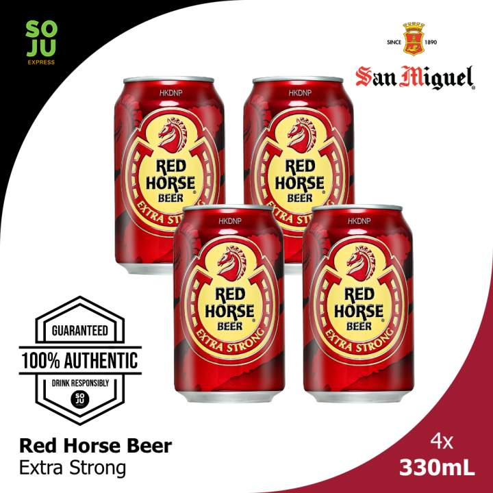 Red Horse Beer - 330ml x 4 | Lazada PH