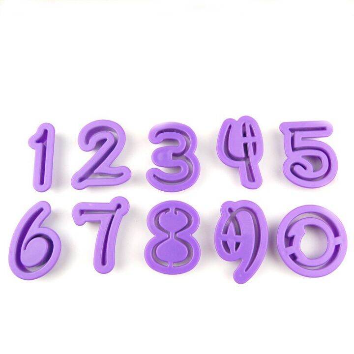 Plastic Disney Font Numbers Cookie Cutter/Fondant Cutter | Lazada PH