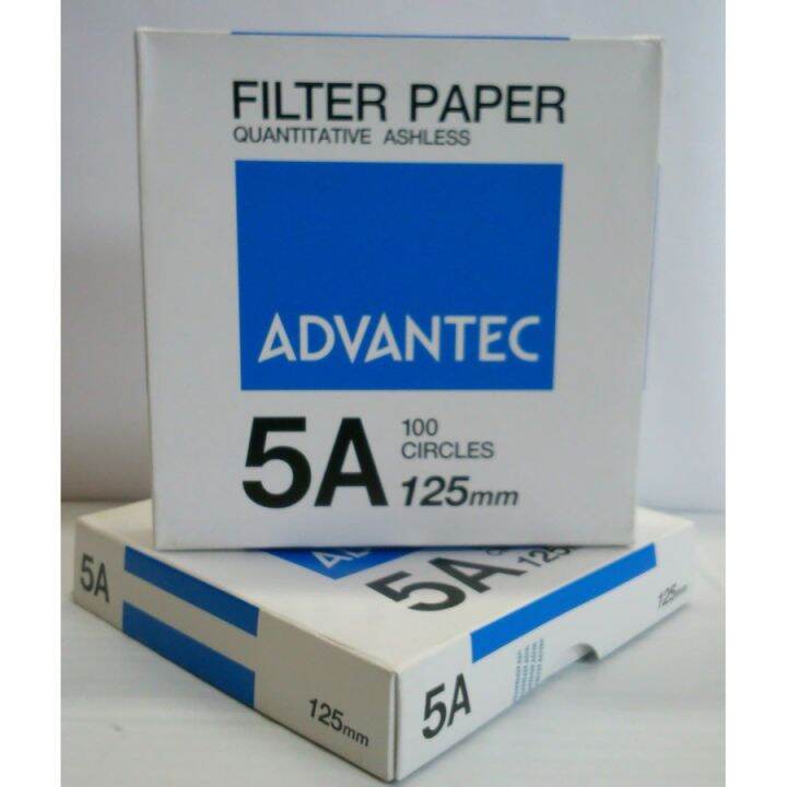 Advantec Filter Paper Quantitative 5A dia 125 mm | Lazada Indonesia