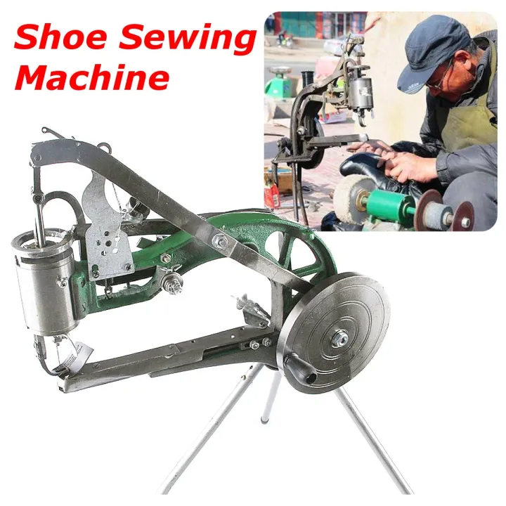 Manual Shoe Sewing Machine Dual Cotton Nylon Line Leather Cobbler ...