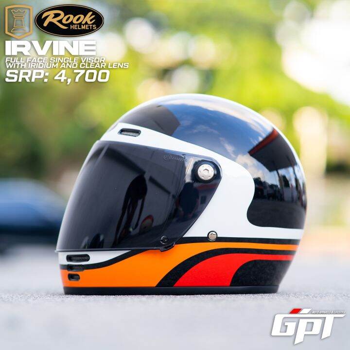 ROOK V152 GRAPHICS FULL FACE SINGLE VISOR WITH FREE CLEAR LENS | Lazada PH