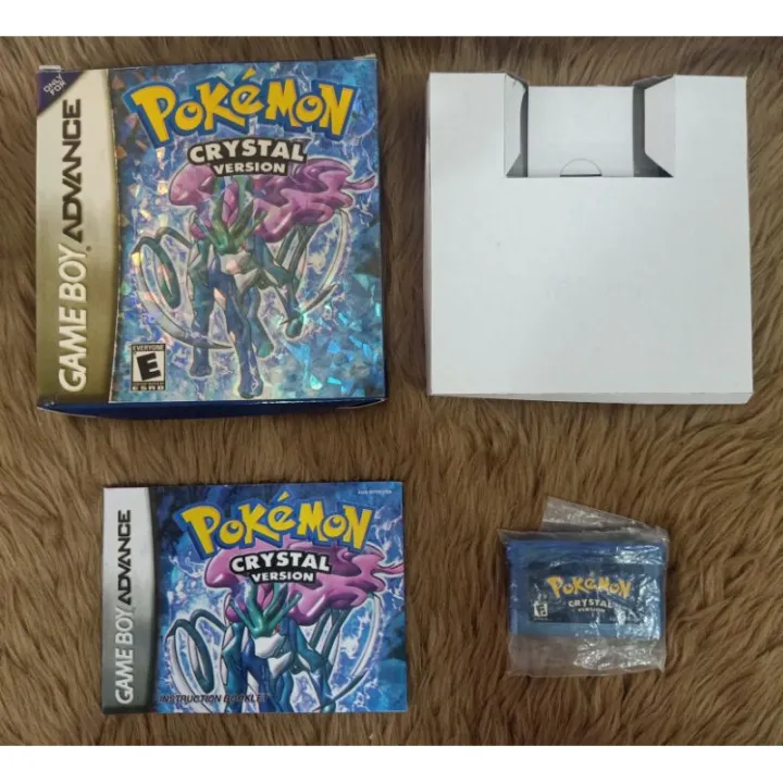 Gameboy Advance GBA Pokemon Crystal | Lazada PH