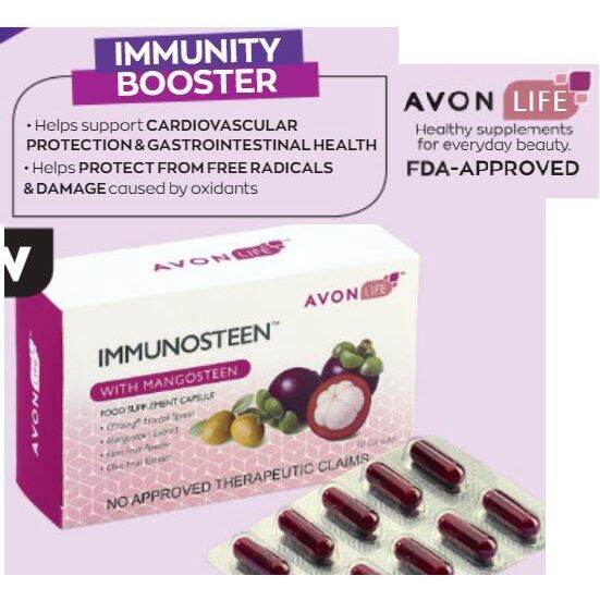 AVON LIFE IMMUNOSTEEN CAPSULES FOOD SUPPLEMENT | Lazada PH