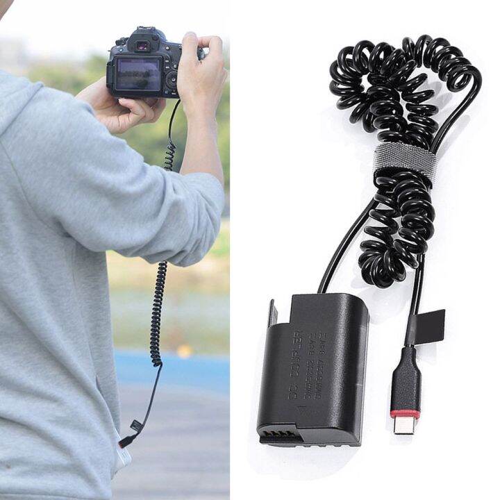 Dummy Battery Kit DC Power AC Adapter Convert Type-C To BLK22 Battery ...