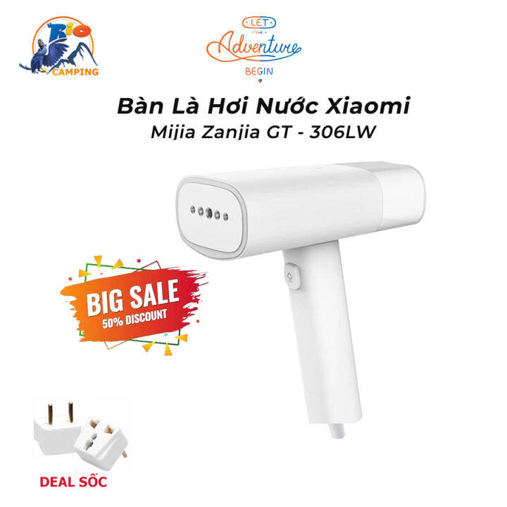 Bàn là hơi nước Xiaomi Mijia Zanjia GT-306LW máy ủi hơi nước cầm tay siêu nhỏ gọn loại bỏ nếp ...