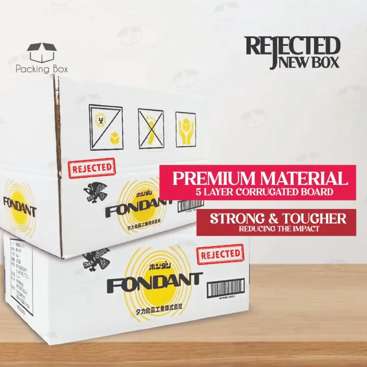 NEW Rejected Box Packaging Box Packing Box Carton Box Paper Box Kotak ...