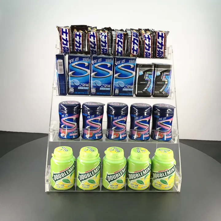 Chocolate tissue holder chewing gum rack desktop cashier cosmetic ...