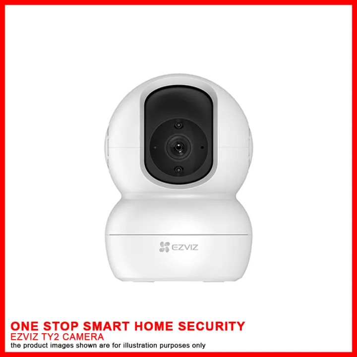 EZVIZ TY2 FHD 1080P 2MP Indoor Smart WiFi Pan & Tilt Home Camera | Lazada